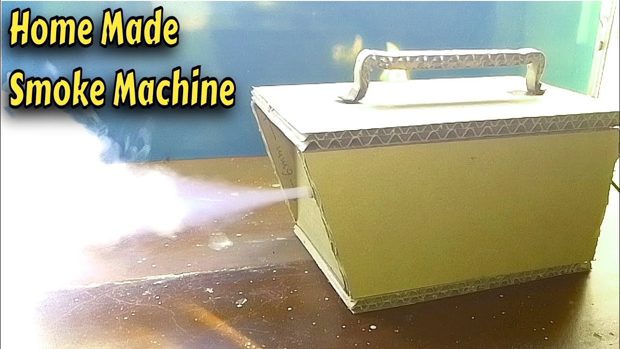 how to make smoke machine at home ll Homemade powerfull smoke machine ...