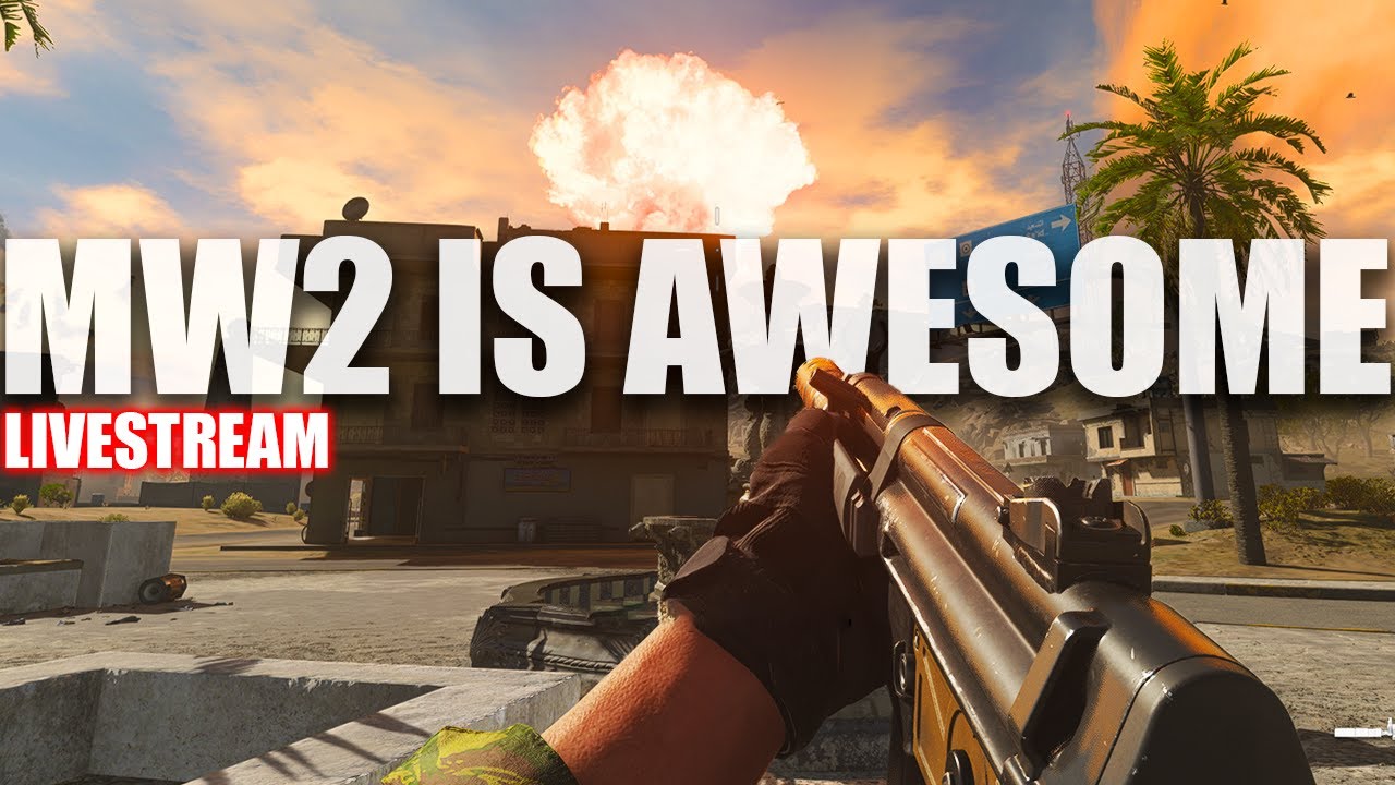 MW2 BETA LIVESTREAM - Ground War All day! - YouTube