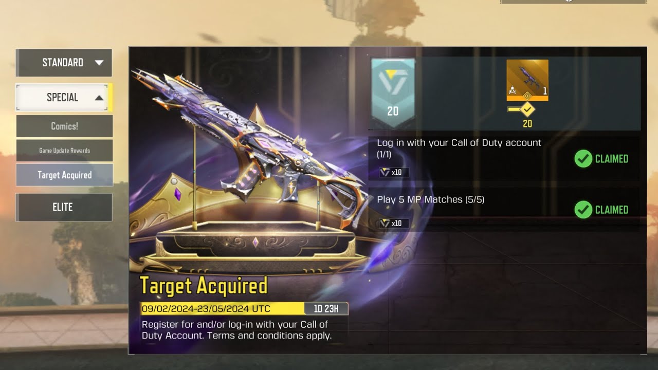 24 HOURS LEFT ! CLAIM NOW FREE LEGENDARY M4 | COD MOBILE - YouTube