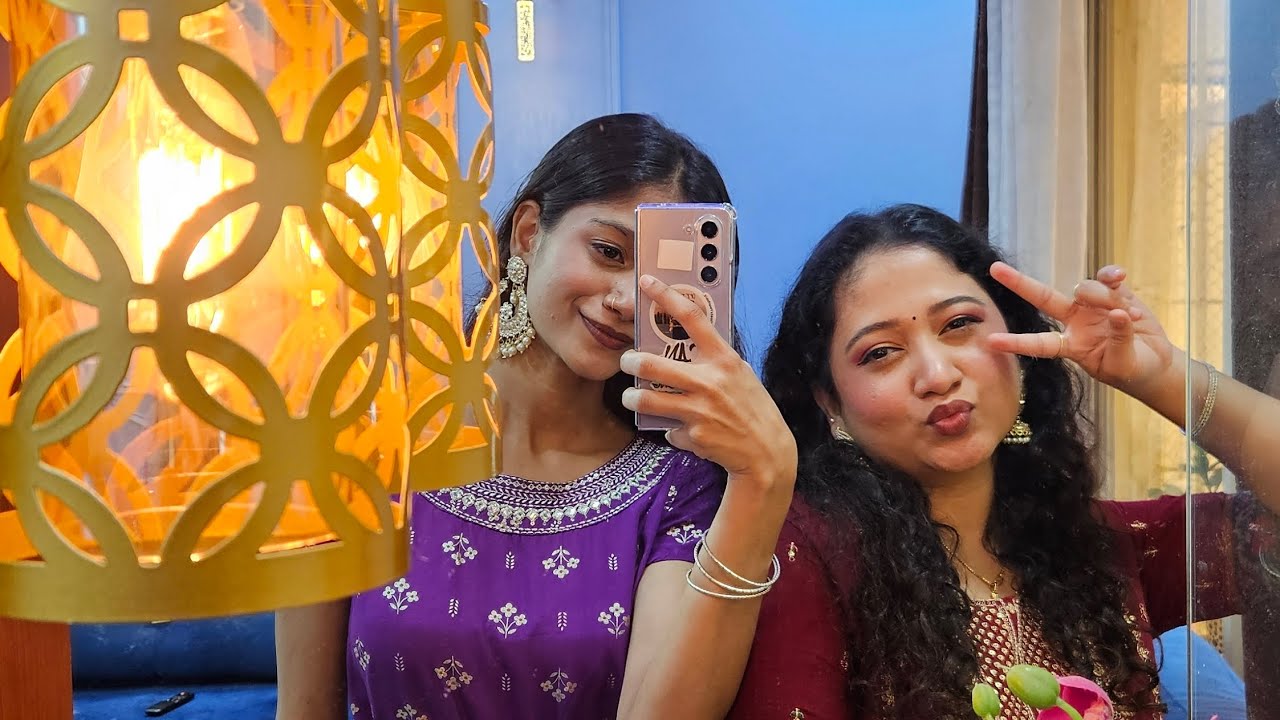 GRWM For Ganesh Chaturthi 2024🙏🌟🤩 It's the best time of the year🥰 | Snehal Bansode Dhanashri ...