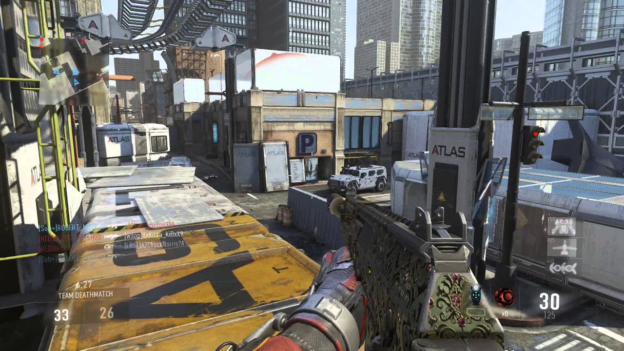 Call of Duty Advanced Warfare Multiplayer Gameplay - DETROIT (AK-12 ...