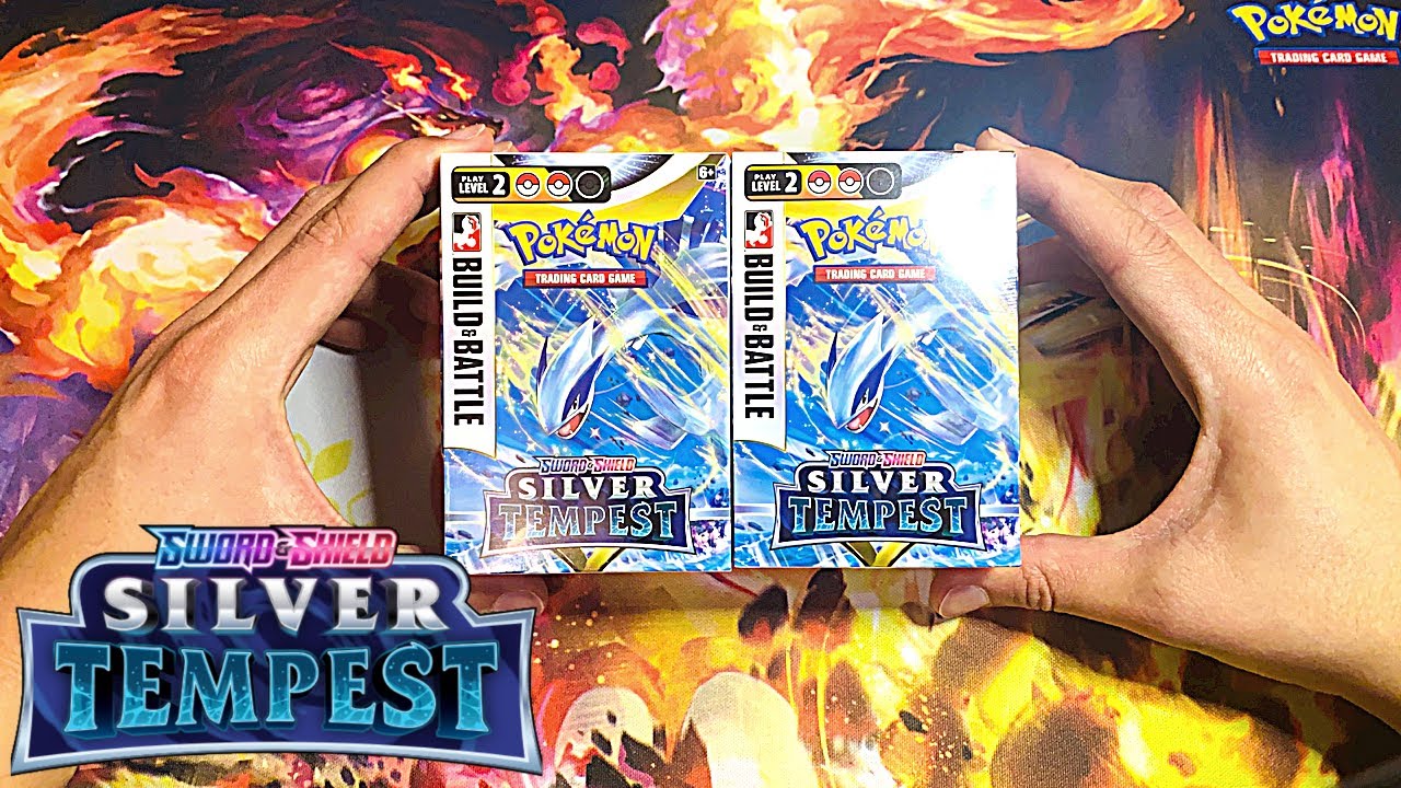 Pokémon Silver Tempest Build and Battle Box (x2) - YouTube