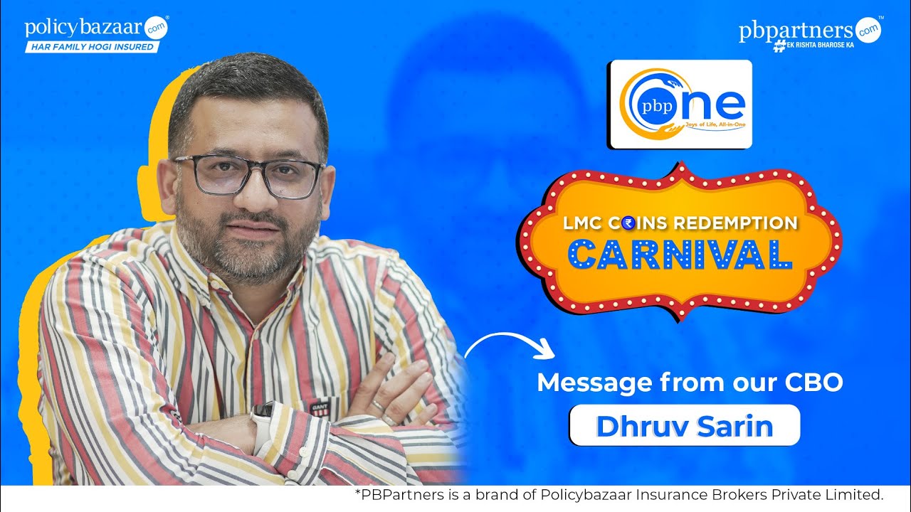 Message from Our CBO - Dhruv Sarin | LMC Coins Redemption Carnival ...