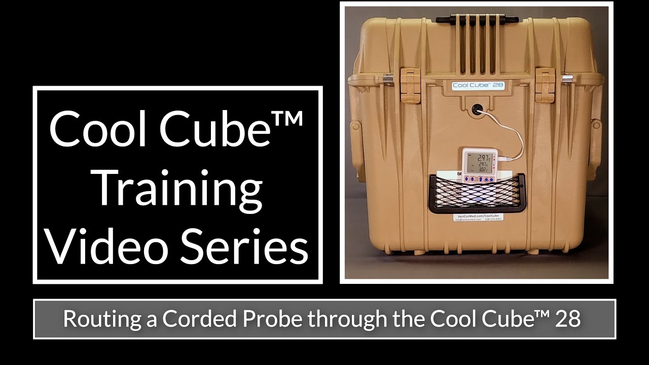 Using a Corded Temperature Monitor with the Cool Cube™ 28 - YouTube