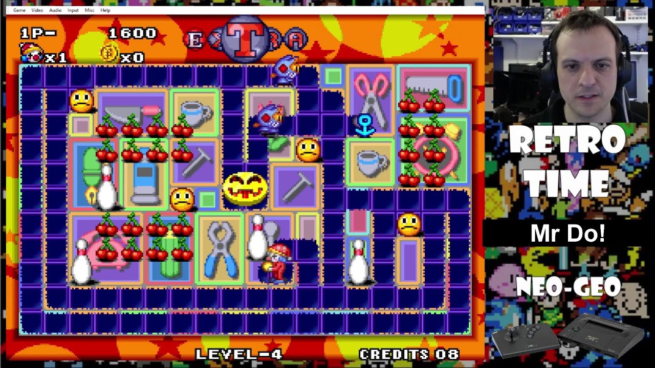 Retro Time - Mr Do! Neo Geo - YouTube