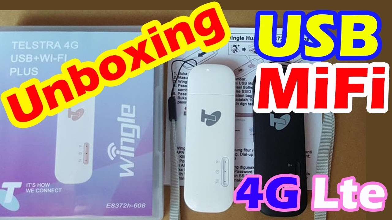[Unboxing & Review] USB Modem WIFI Wingle Huawei E8372h-608 150Mbps 4G ...