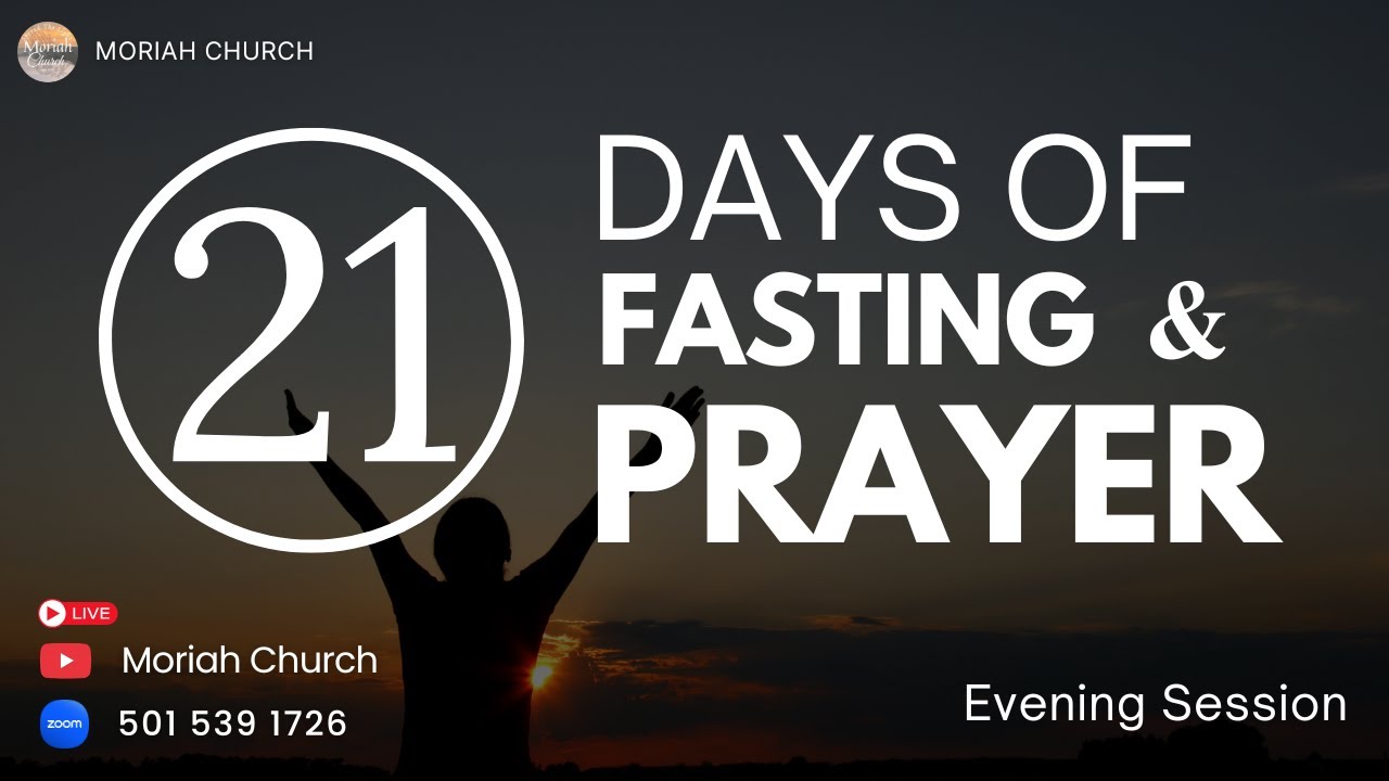 Fasting & Prayer | Day-21 | Evening Session | 24/01/26 | #sermon # ...