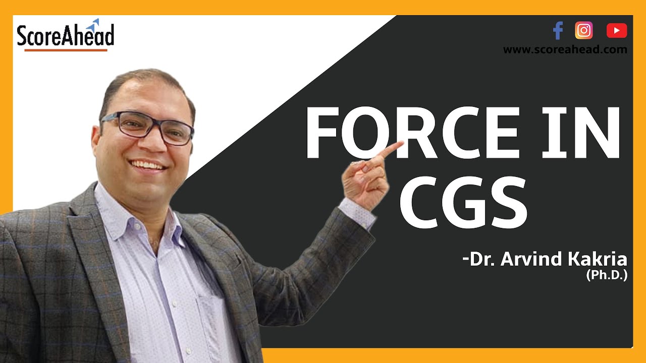 7 Force in CGS - YouTube