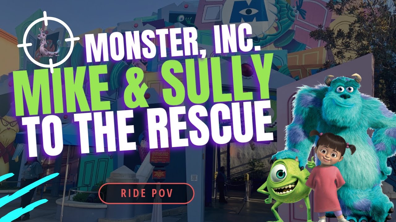 Monsters, Inc. - Mike & Sully to the Rescue! | Ride POV | Disney ...