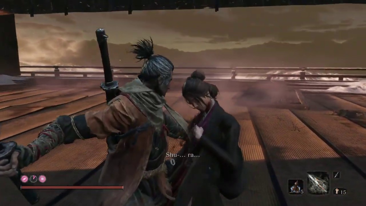 Sekiro™: Shadows Die Twice : Emma The Waifu Blade Boss Fight - YouTube