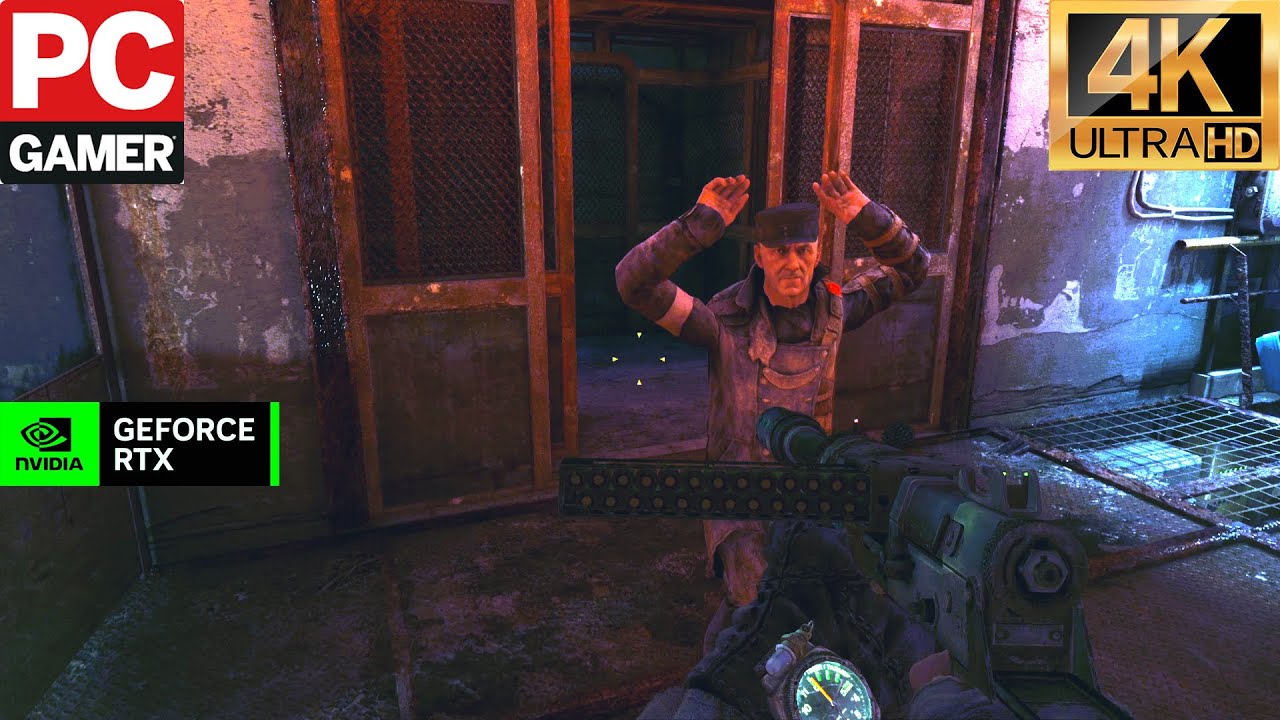 METRO LAST LIGHT : REDUX 4K Ultra Graphics Gameplay Part 5 _ PC 4K ...