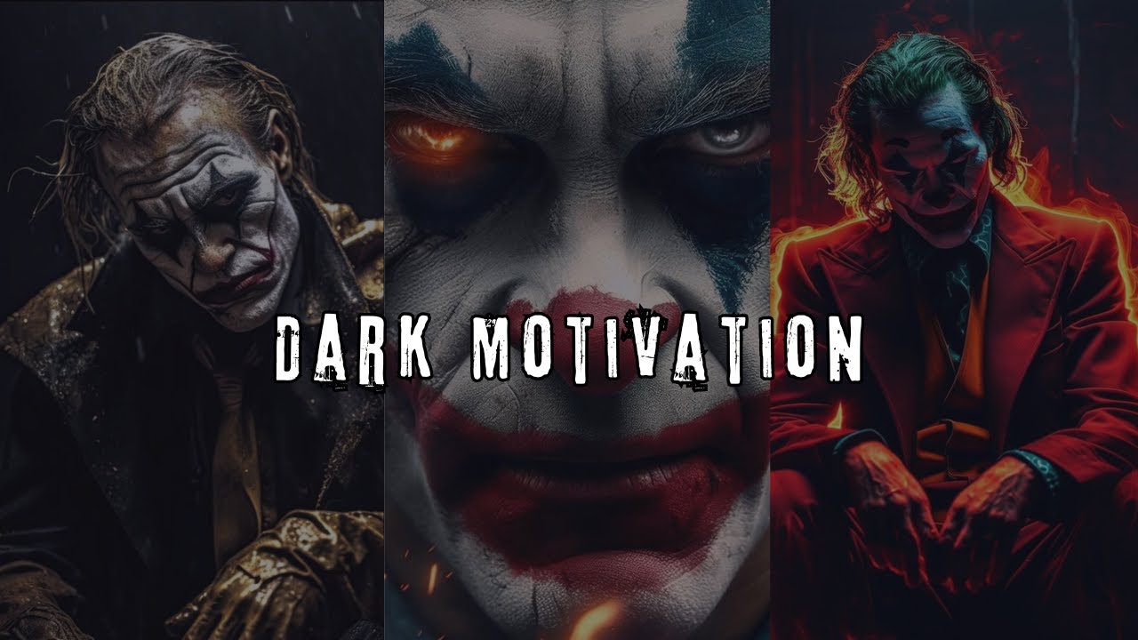 DARK MOTIVATION - JOKER SPEECH MOTIVATION | MINDSET - YouTube