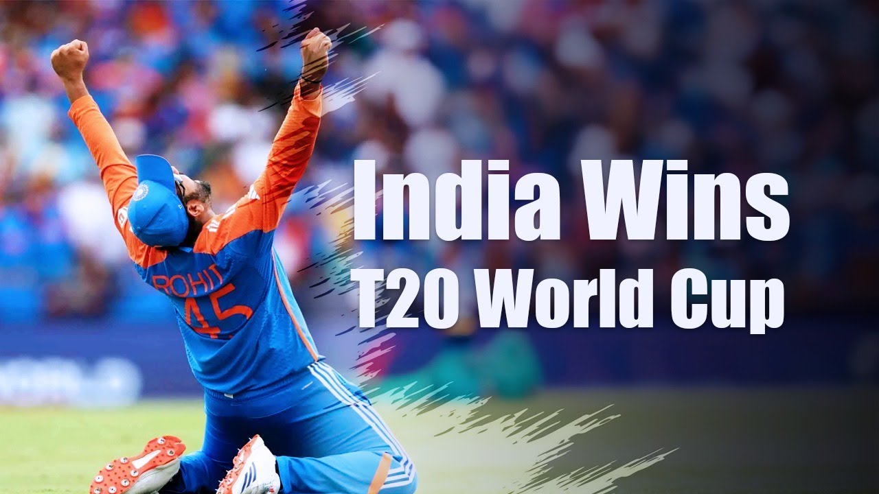 India Wins T20 World Cup 2024! - YouTube
