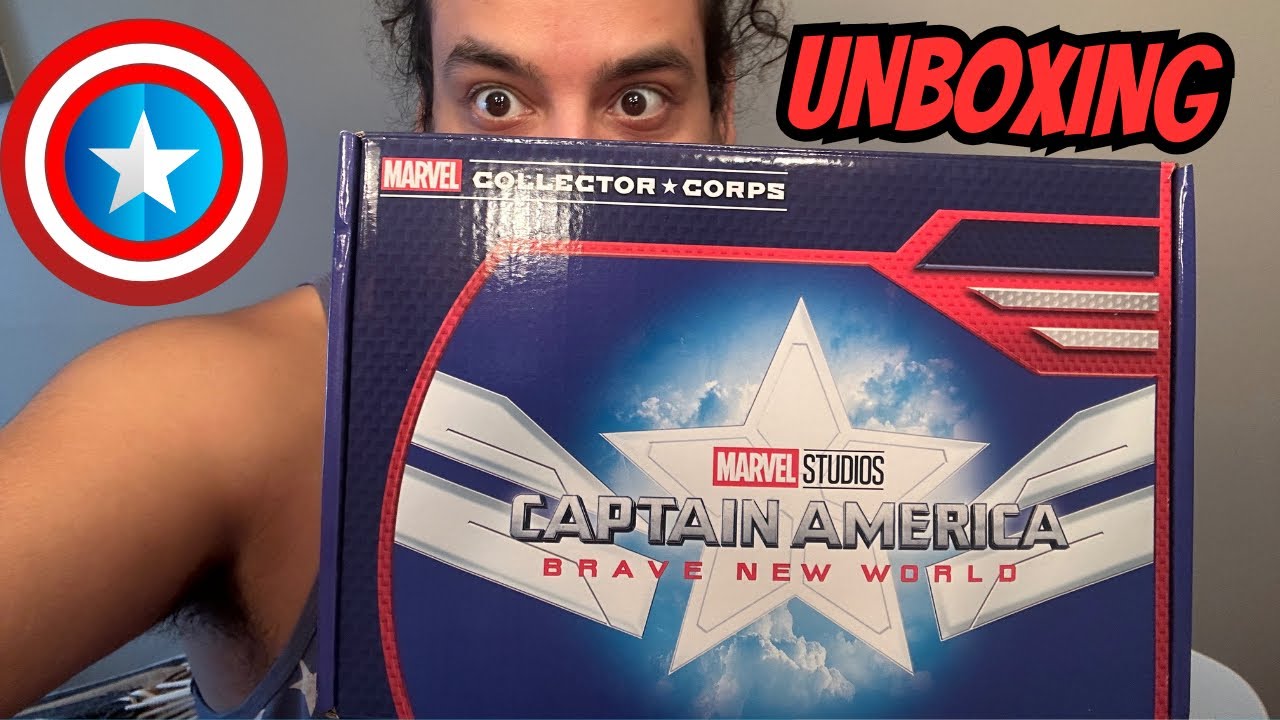Unboxing Funko Marvel Collector Subscription Box: Captain America ...