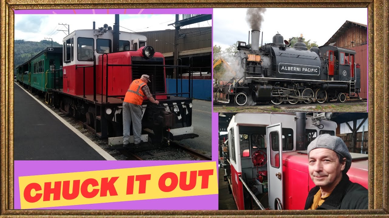 First start in over 2 years for Antique Train on Vancouver Island ...