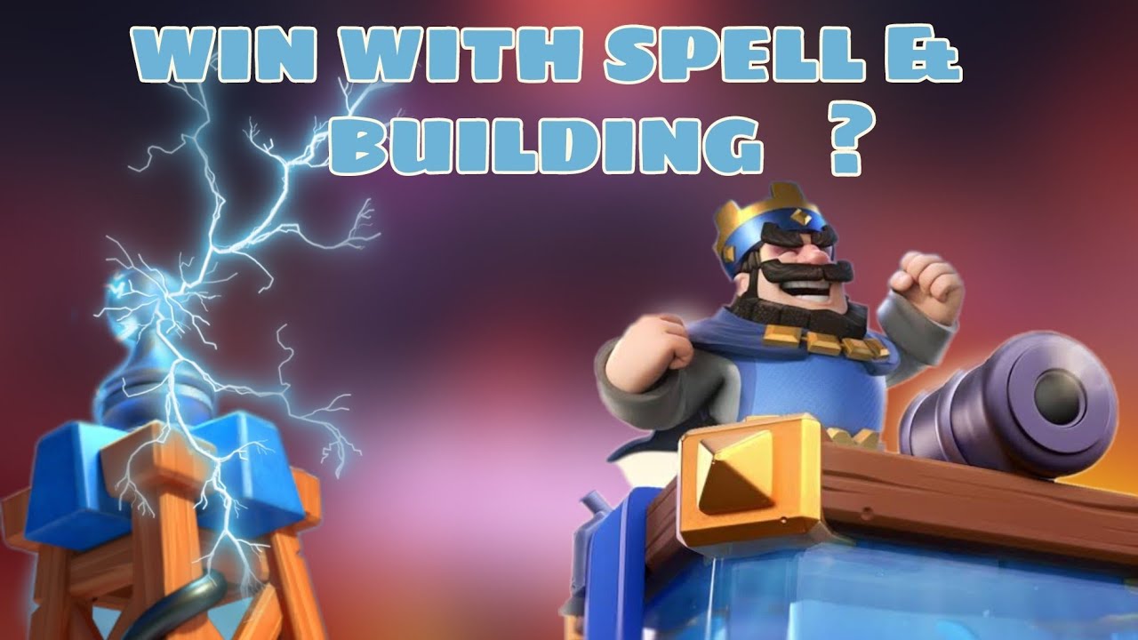 Clash Royale | 4.0 Elixir Deck | Building and Spell Deck - YouTube