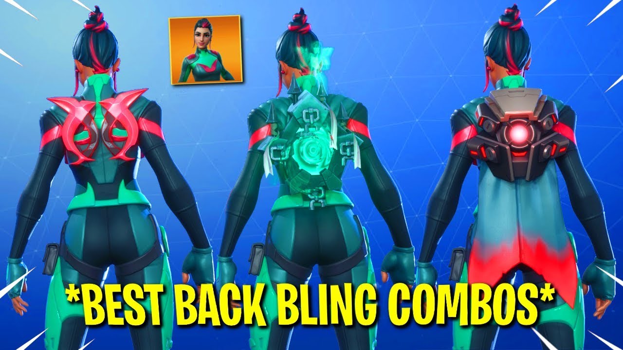 Fortnite Season 9 *NEW* SINGULARITY SKIN TOP 10 BEST BACK BLING COMBOS ...