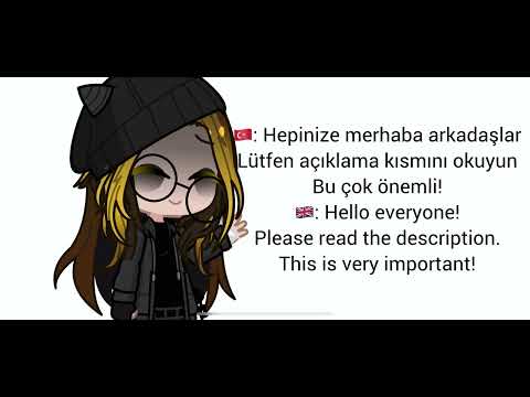 Lütfen bu videoyu izleyin! (Çok önemli!) Please watch this video! (Very important!)