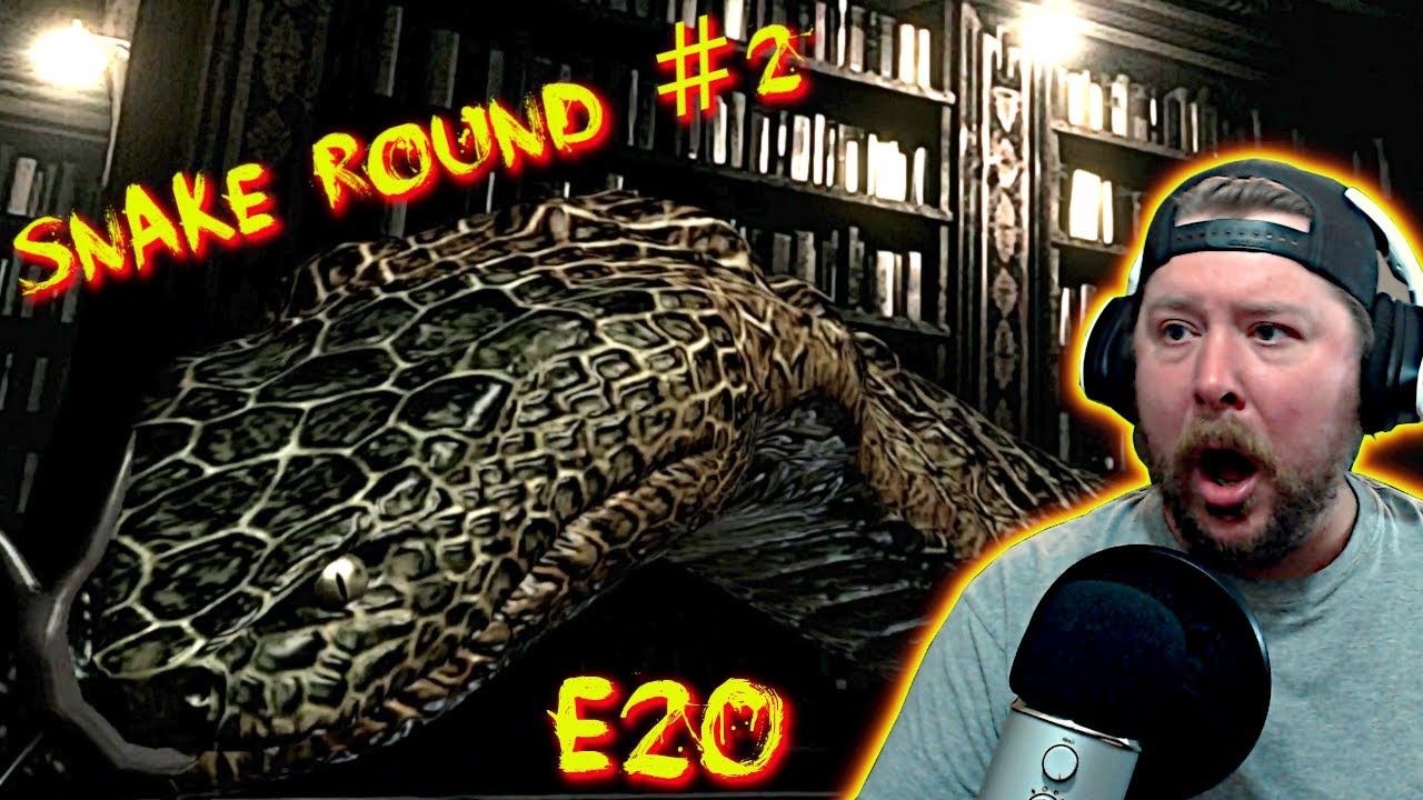 Resident Evil Remastered - Snake Boss Round 2 - E20 - YouTube