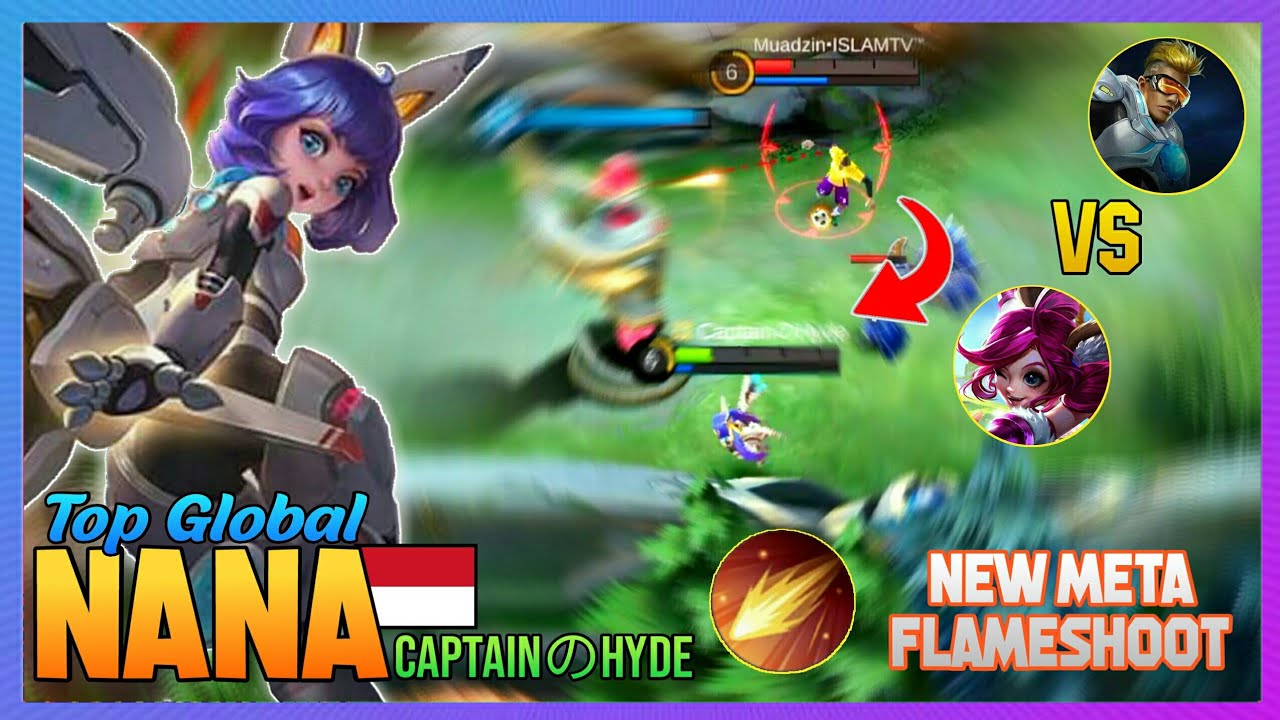 Nana Mecha Baby New Skin Gameplay - With Tips & Trick Nana Combo With ...