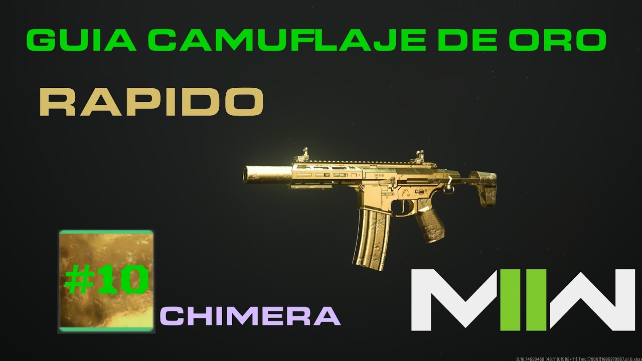 El MEJOR Soporte de Sniper!! | Guia Camuflaje de Oro #10 Chimera - YouTube