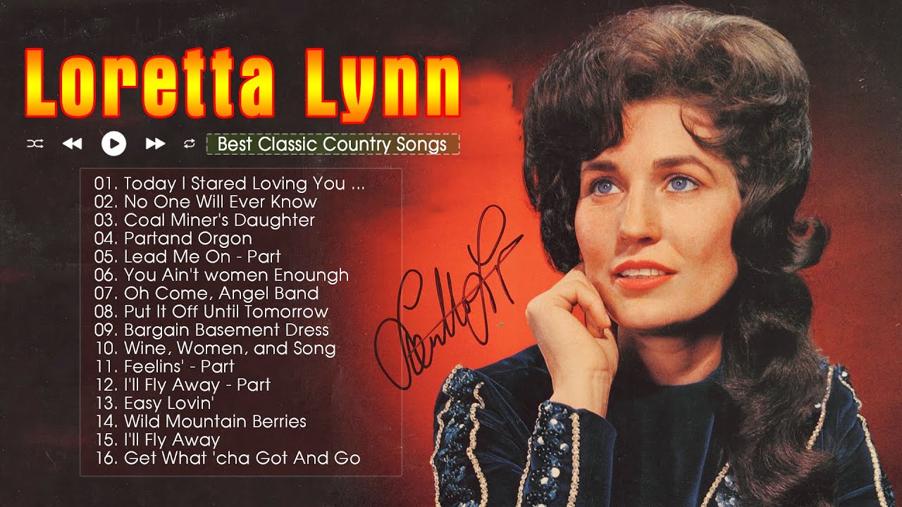 Today I Stared Loving You Again || Loretta Lynn Greatest Hits || Best ...