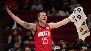 TIMBERWOLVES at ROCKETS | GARRISON MATHEWS HIGHLIGHTS - 14 PTS ...