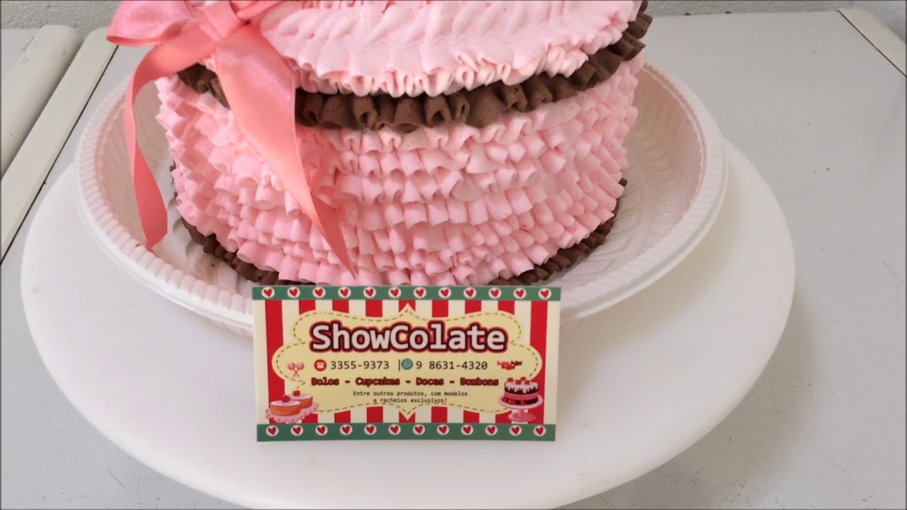 BOLO CHANTILLY - BABADO - YouTube