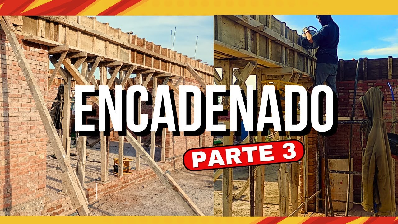 Como se llena un encadenado perimetral de 7 m³ de hormigón (paso a paso ...