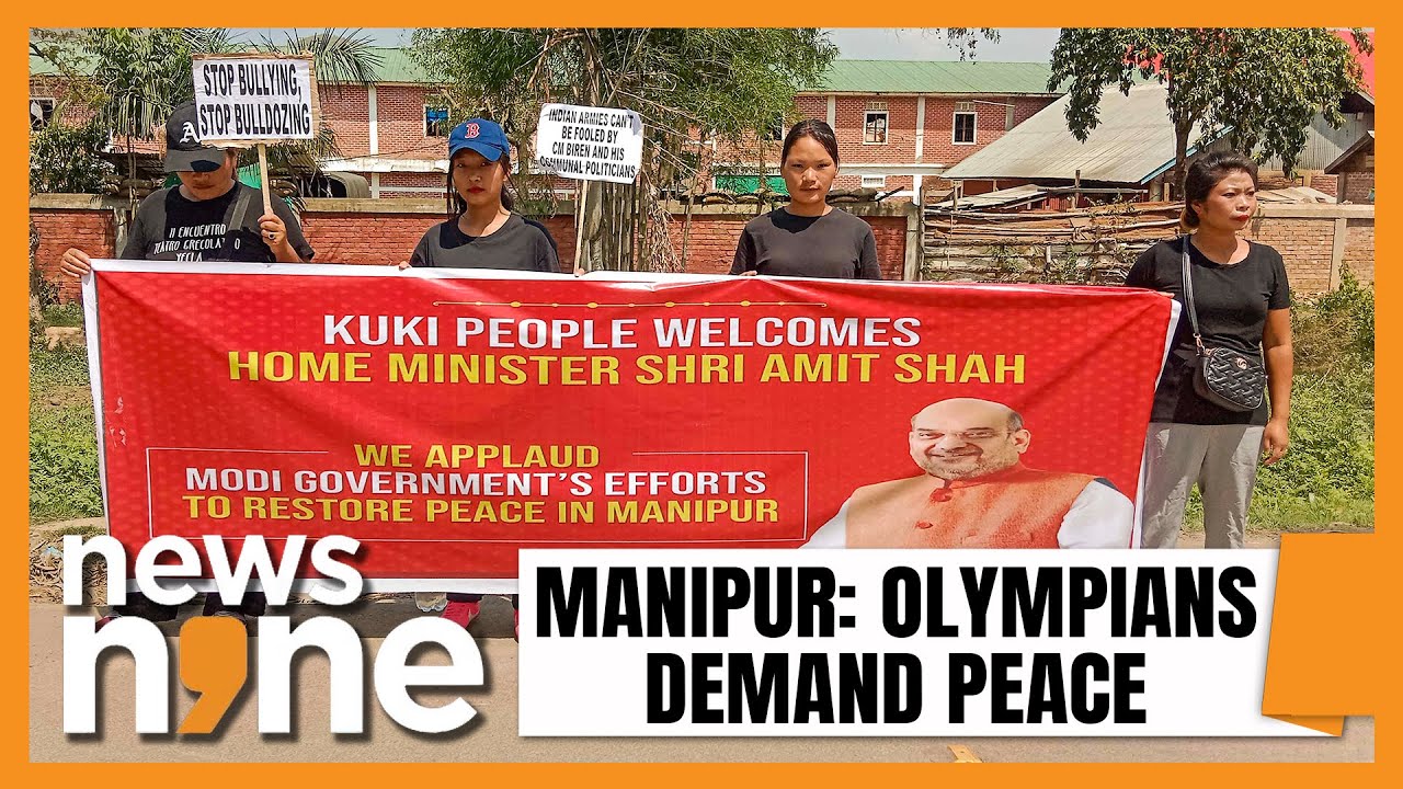 Manipur Burning | Does The Protest By Olympians Matter? | News9 - YouTube