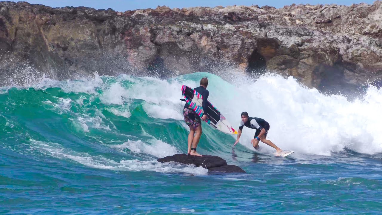 SURFING WITH JOHN JOHN FLORENCE - YouTube