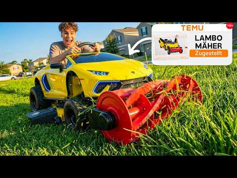 Ich Teste die VERRÜCKTESTEN Temu Produkte