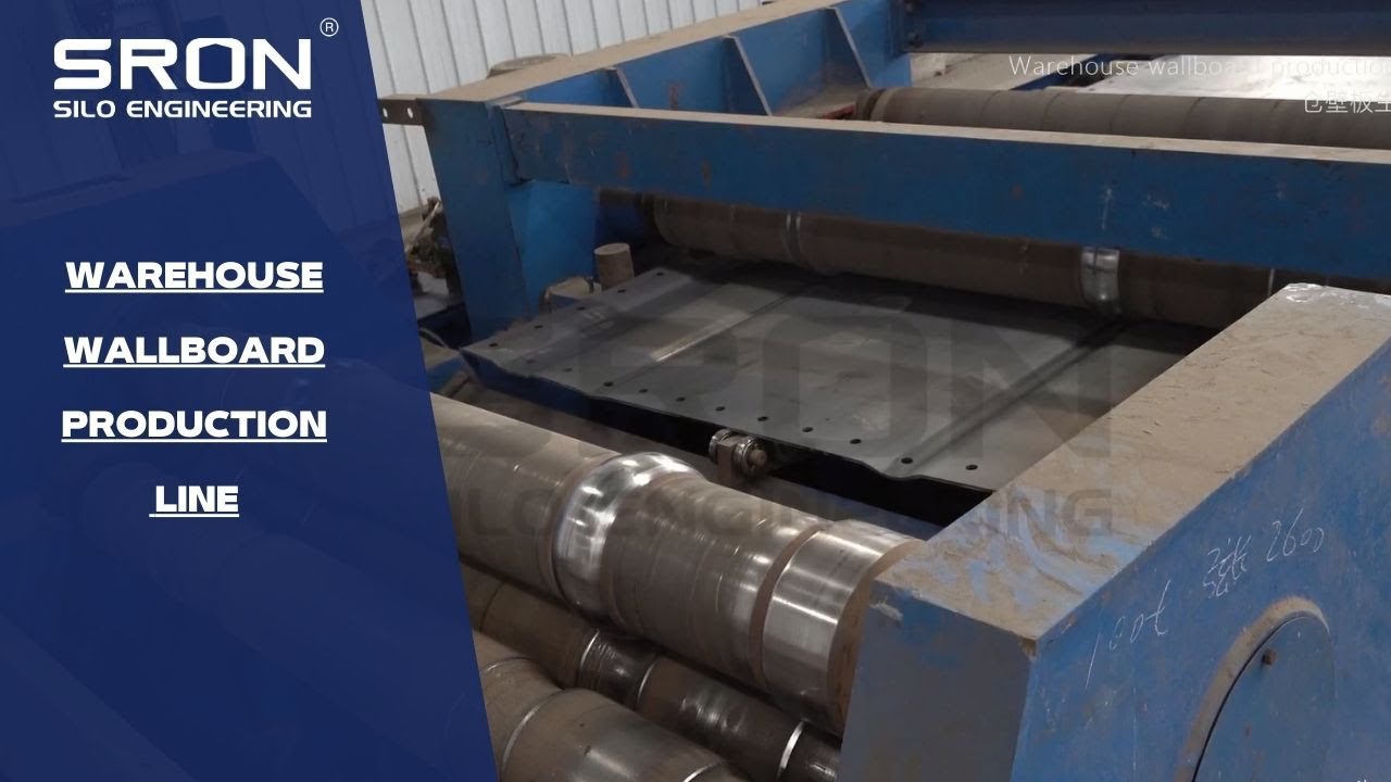 Warehouse Wallboard Production Line for Steel Silo-SRON Silo ...