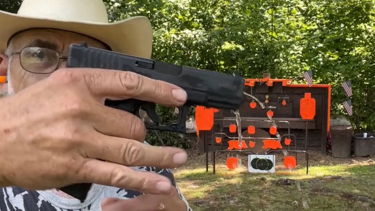 Glock 19 mariner range review - YouTube