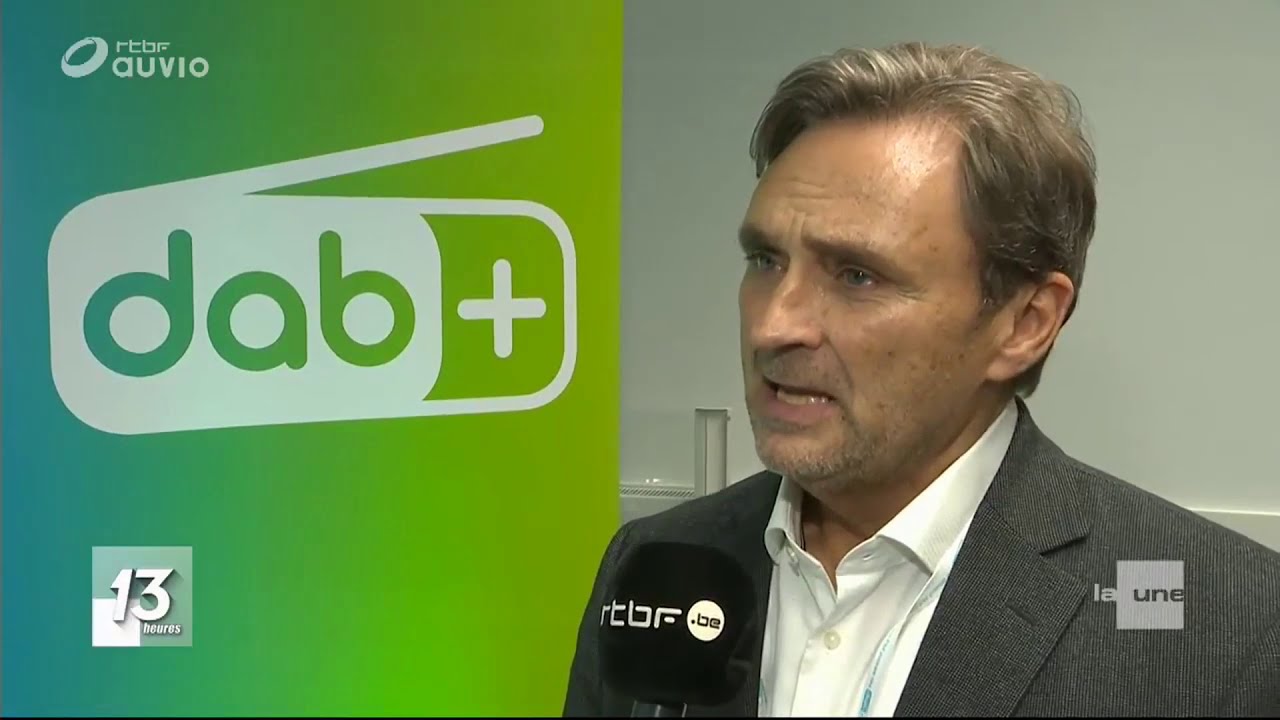 JT 13H la Une RTBF Lancement officiel du DAB+ - YouTube