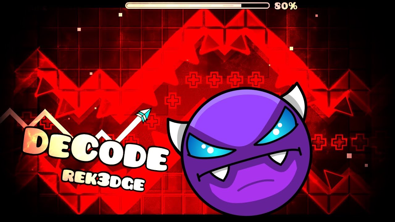 Geometry Dash - DeCode [Easy Demon] 100% (Rek3dge) - YouTube