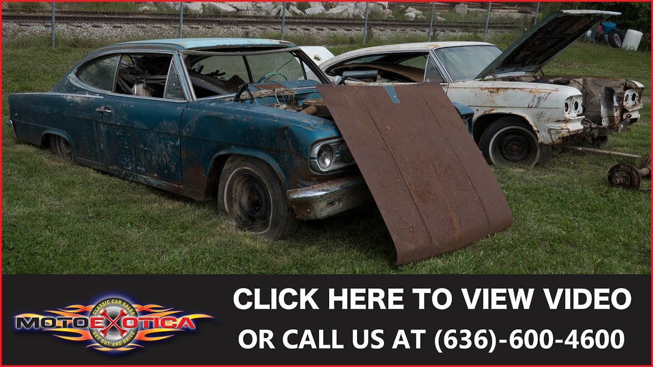 1966 AMC Marlin Parts Cars || SOLD - YouTube