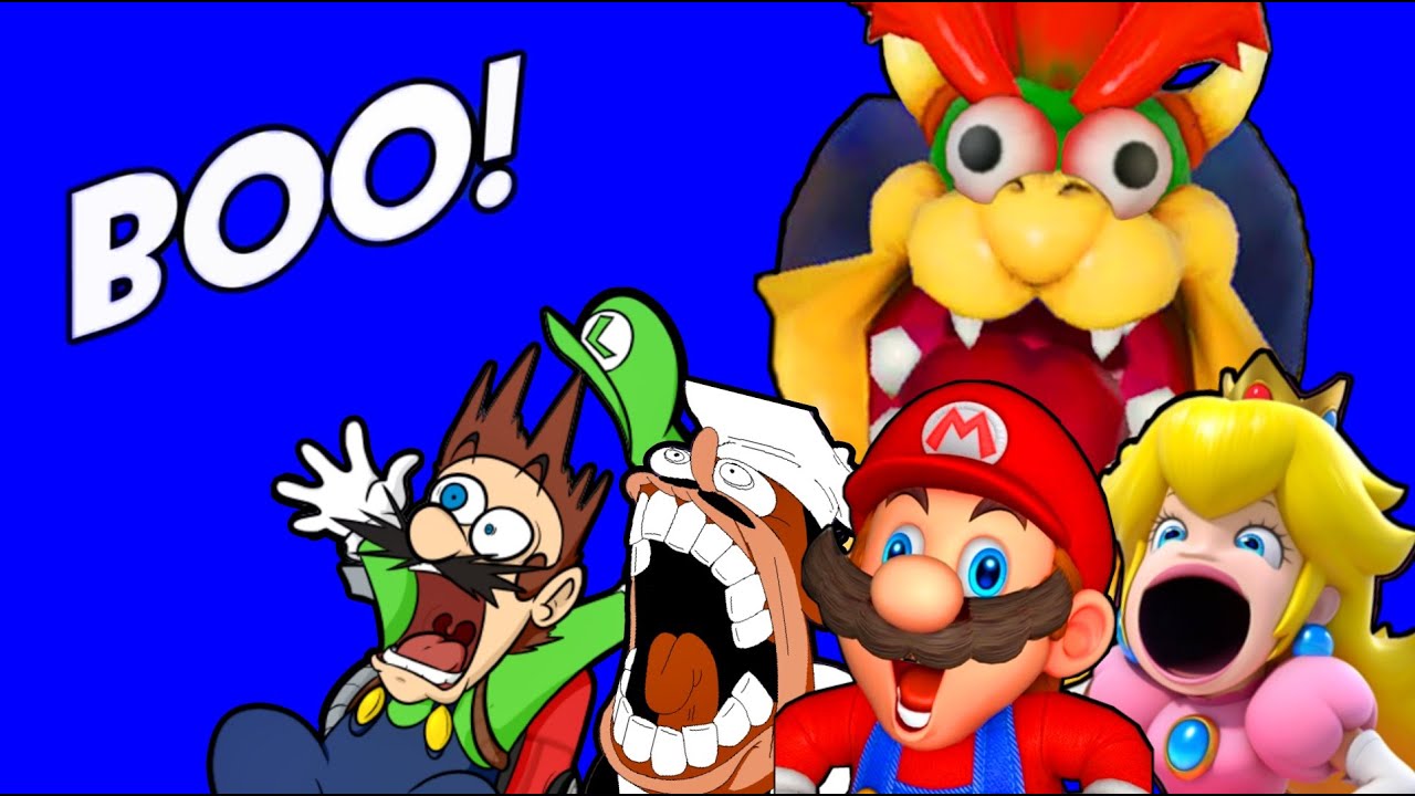 Peppino and Mario Screaming - Pizza Tower animation - YouTube