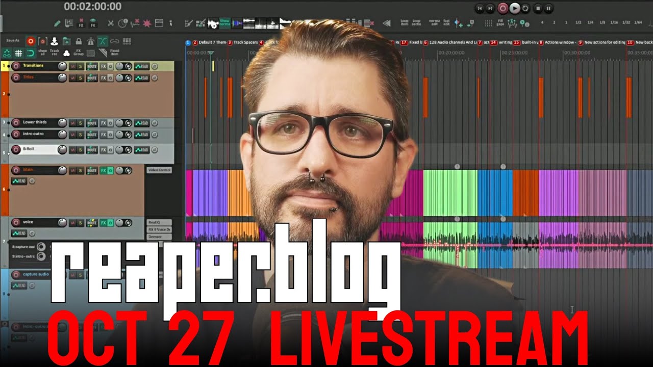 Q&A and learning REAPER features - Oct 27 2023 Stream highlights - YouTube