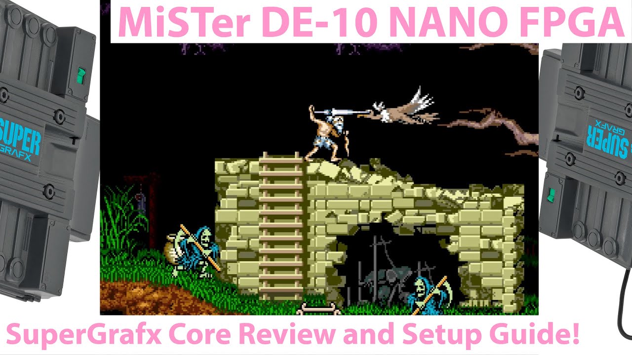 MiSTer FPGA DE-10 Nano! NEC SuperGrafx Core Review and Setup Guide! The ...