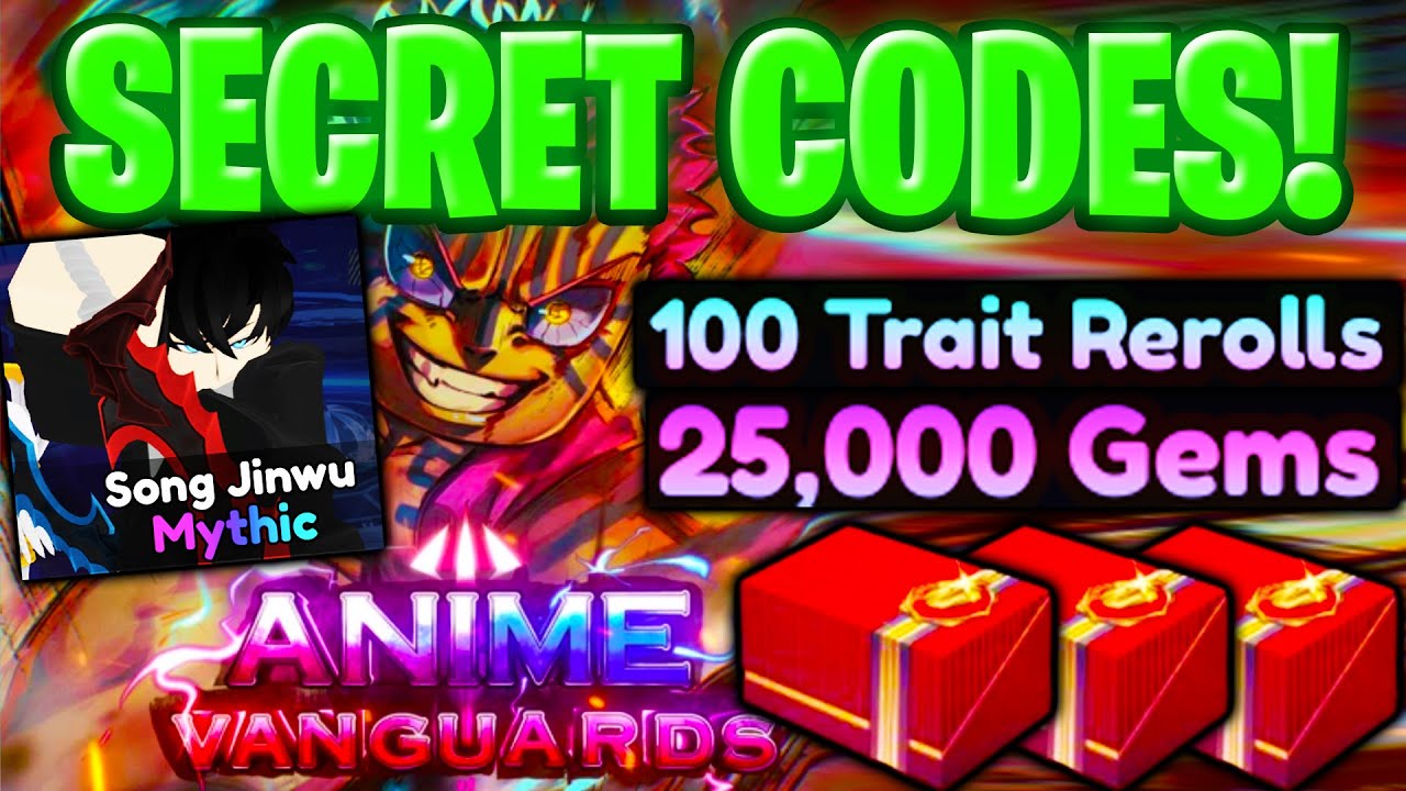 Anime Vanguards Secret Codes! - YouTube