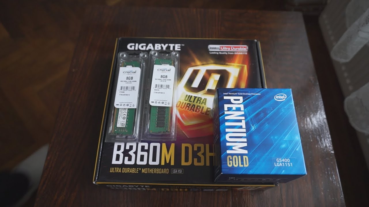 Intel Pentium GOLD G5400 Best Budget Gaming PC - YouTube