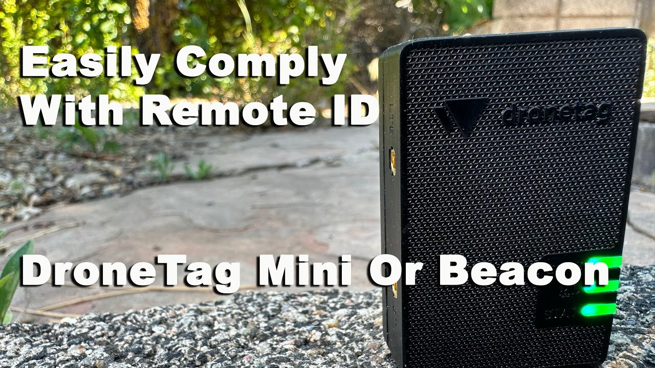 Easily Comply With Remote ID | Dronetag Mini and Beacon - YouTube