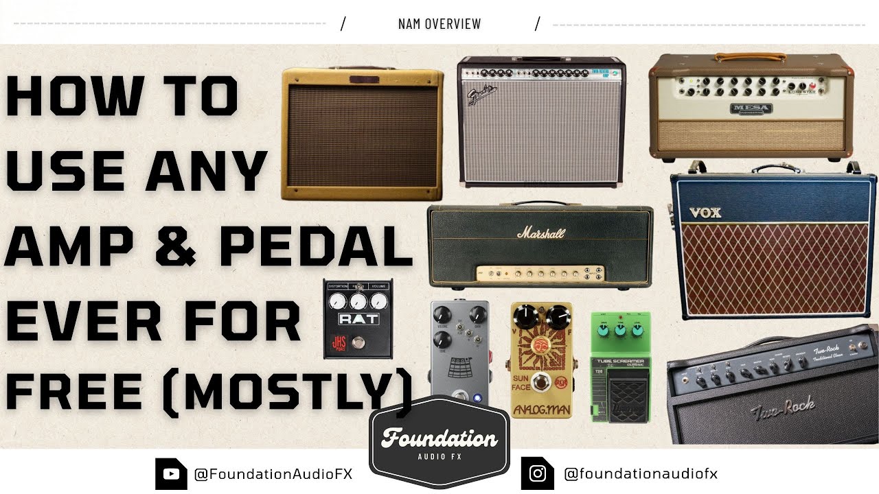 FREE Vintage Fender, Marshall, and Vox Amps? Neural Amp Modeler Guide ...