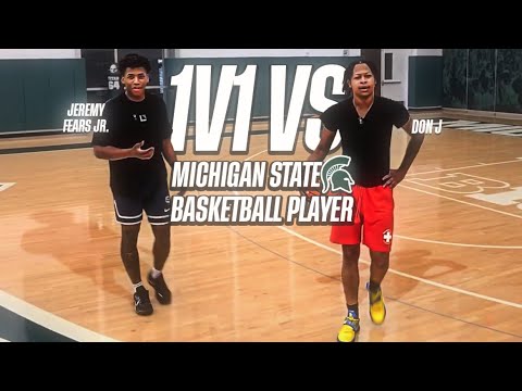 DONJ 1V1 AGAINST D1/NBA Prospect!!! (JEREMY FEARS)👀 - YouTube