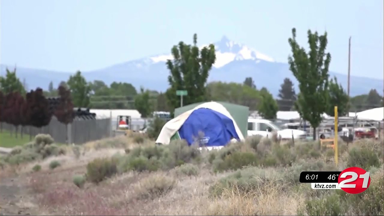 Chief petitioner speaks on Bend homeless shelter initiative - YouTube