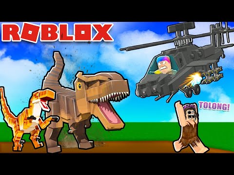 PERMINTAAN KALIAN BELI HELIKOPTER UNTUK BANTAI SEMUA DINOSAURUS DI ROBLOX!!!