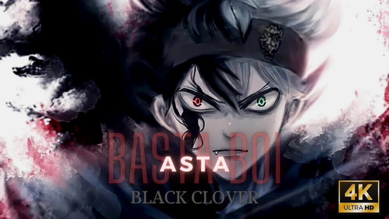 Black clover 4k clips . Asta - YouTube