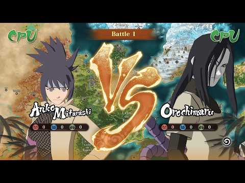 Anko Mitarashi Vs Orochimaru | Naruto x Boruto Ultimate Ninja Storm Connections | Mods | 4K60fps