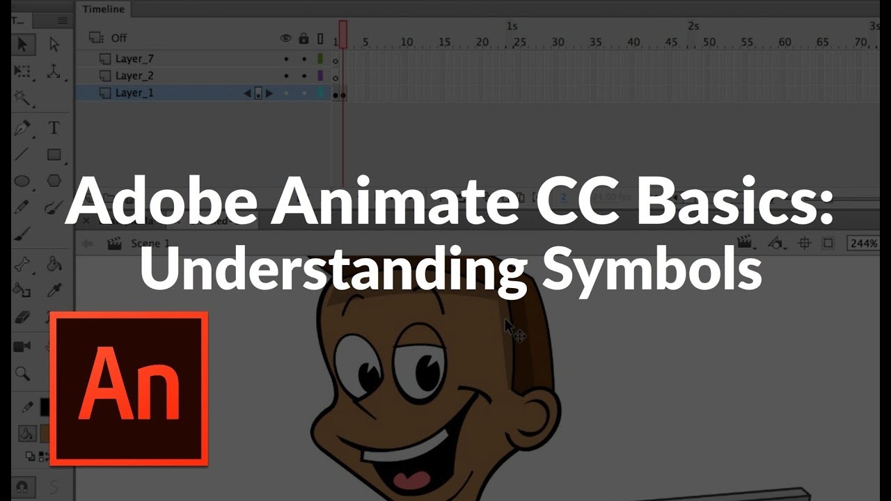 Adobe Animate CC 2018 Basics 2 - Understanding When to Use Symbols ...